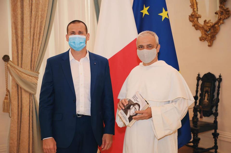 Copy of Mintoff’s biography presented to Prime Minister - The Malta ...