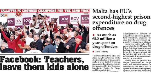In The Malta Independent on Sunday; World news in 1 minute - The Malta ...